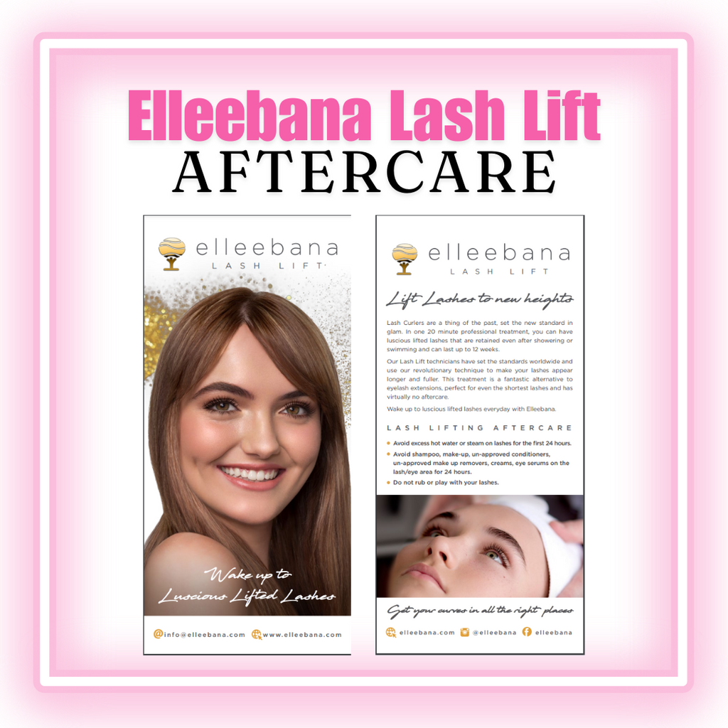 Elleebana Lash Lift - AFTERCARE [digital download] – Lash Lift Society