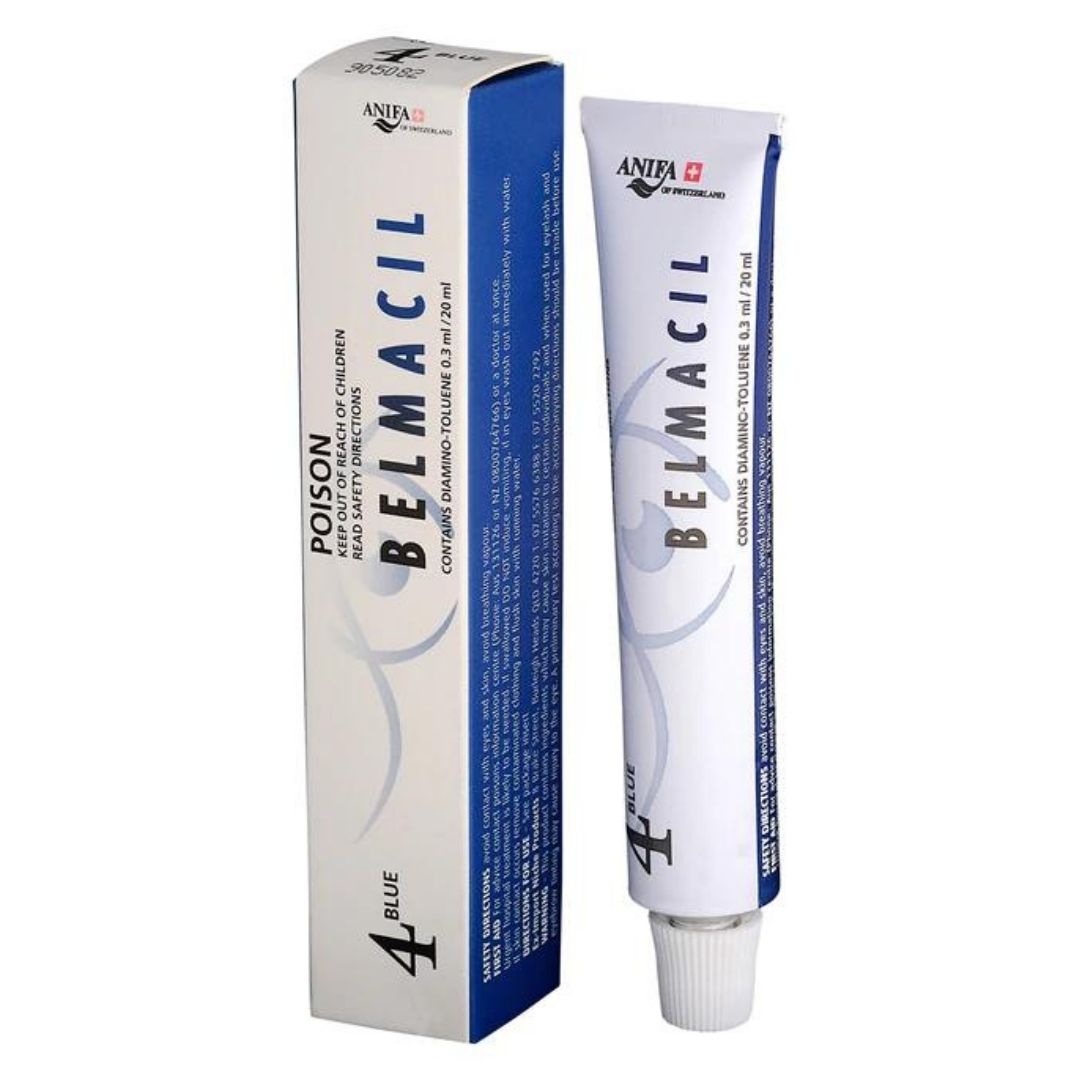 Belmacil No. 4 Blue Lash & Brow Tint | Bold Vibrant Color – Lash Lift ...